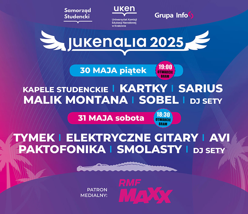 jUKENalia 2025, Bilety na Koncerty, Kraków | Going.